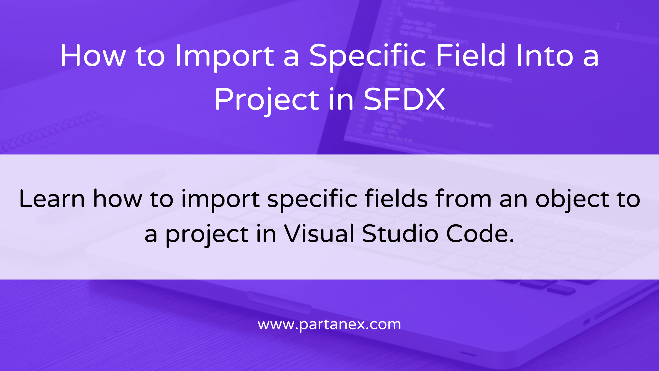 How to Import a Specific Field Into a Project in SFDX